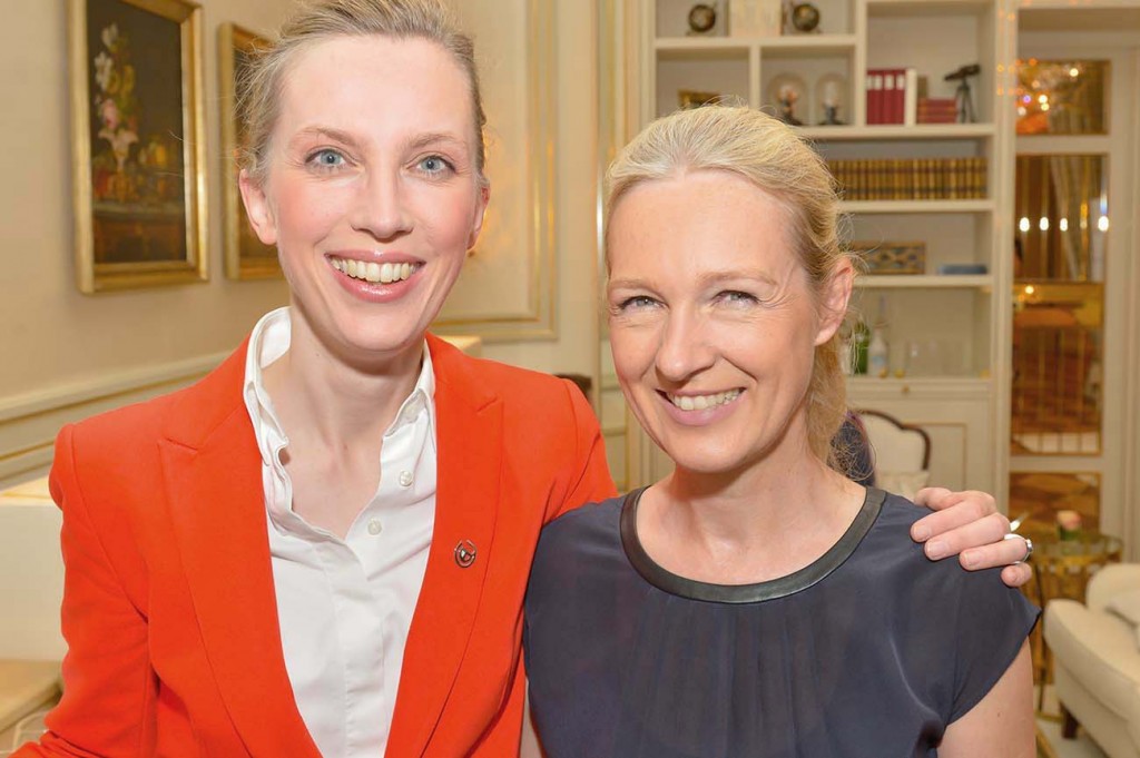 Angela Titzrath, Vorstandsvorsitzende der HHLA, zu Gast beim CeU