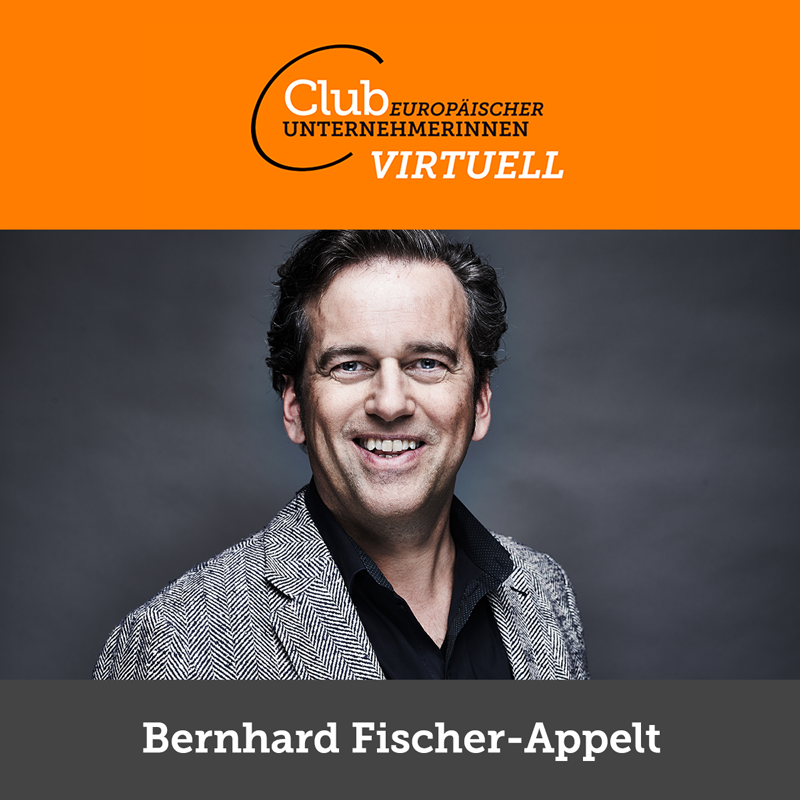 Virtueller Austausch mit Bernhard Fischer-Appelt, Mitbegründer und Vorstandsvorsitzender der ...