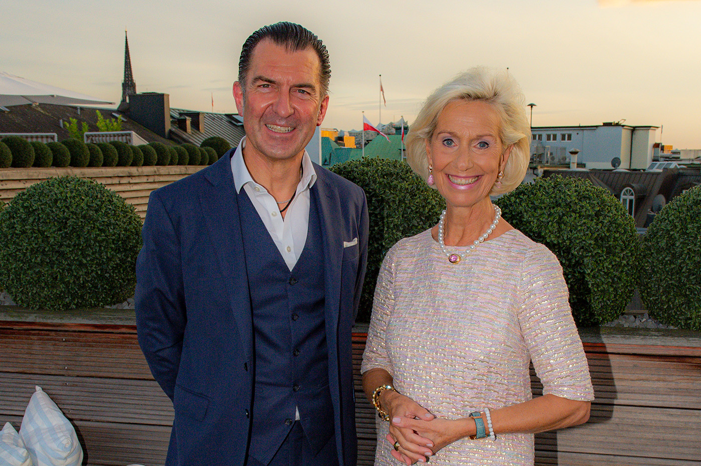 Philipp Welte, Burda Vorstand, zu Gast beim CeU und sprach zum Thema ...