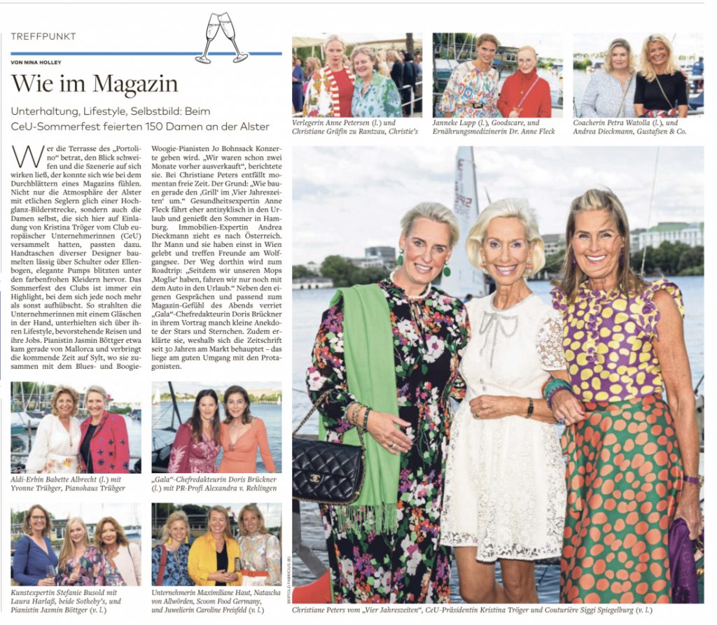 Presseartikel | WELT AM SONNTAG vom 29.07.23