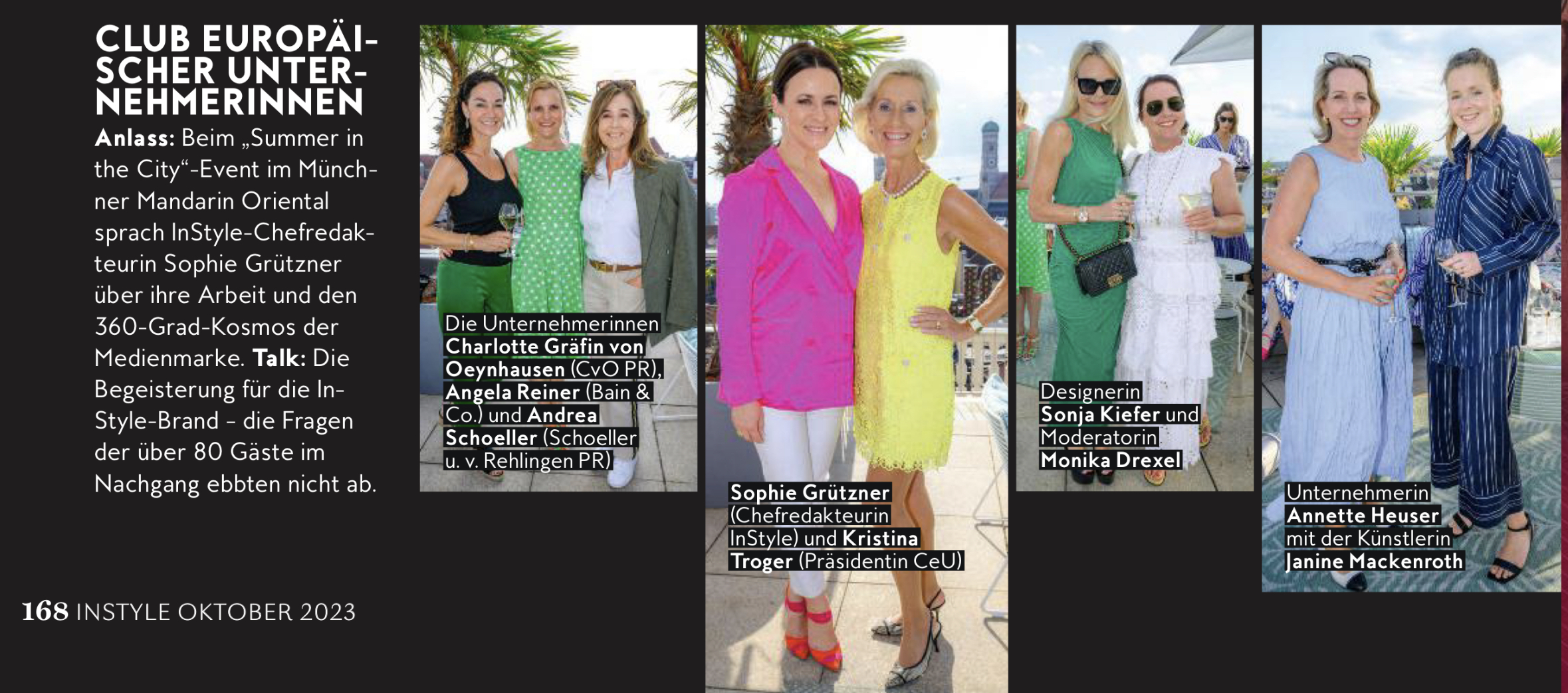 Presseartikel | INSTYLE - 10-2023