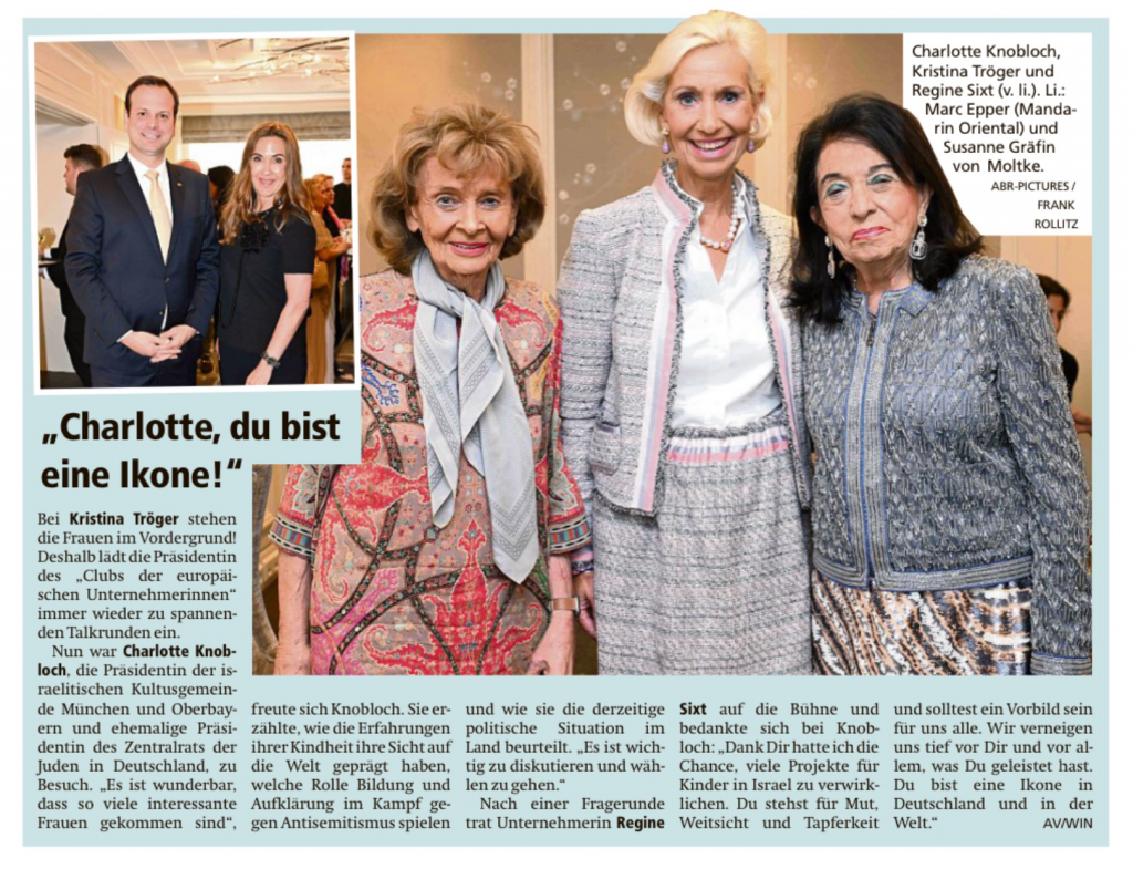 Presseartikel | TZ München vom 13.5.24