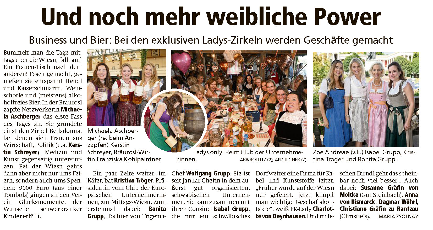 Presseartikel | TZ München vom 26.9.24